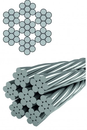 Exar.eu - LINA STALOWA OCYNKOWANA 6x7 WSC - zawiesia producent