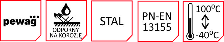 Exar.eu - UCHWYT POZIOMY DHW DO BLACH - zawiesia producent